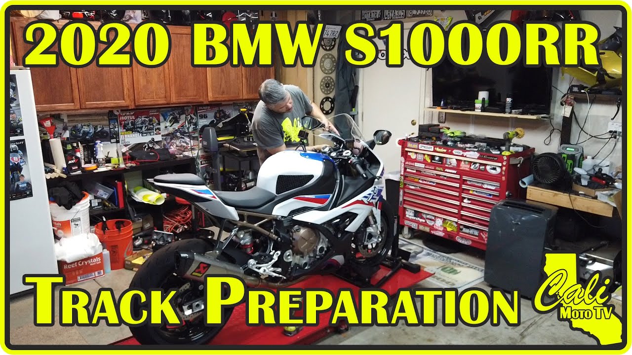 2020 BMW S1000RR Track Prep - YouTube