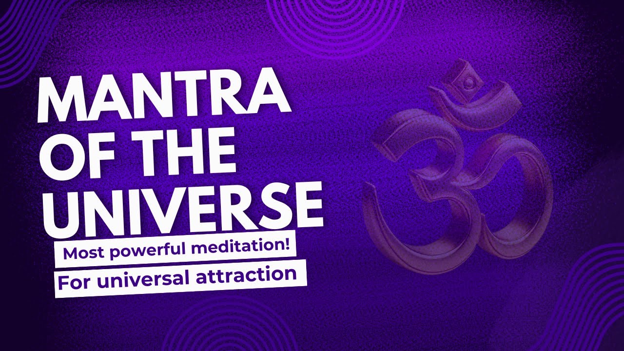Mantra of the Universe | 432Hz📻 Healing Meditation Music | Cosmic ...