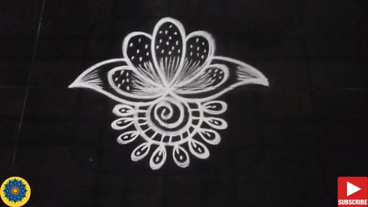 Rangoli 155|easy rangoli designs|rangoli for beginners|rangoli muggulu ...