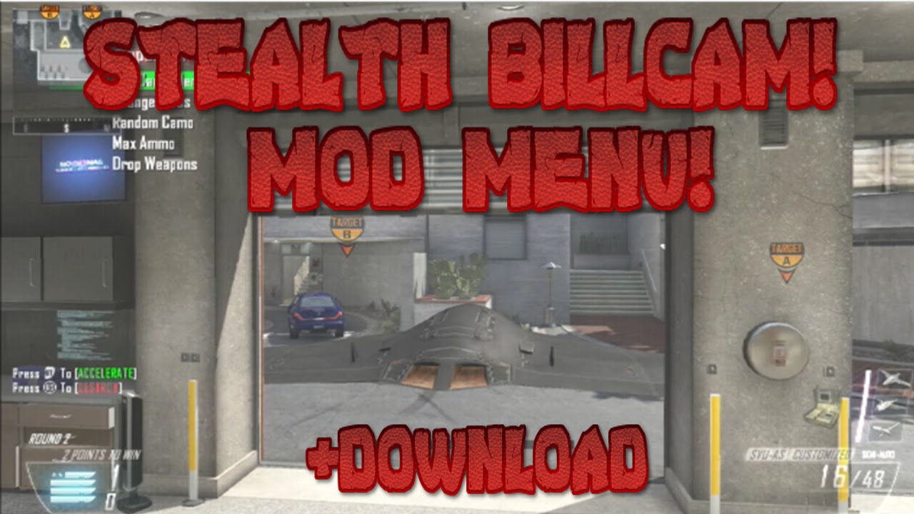 Stealth Billcam + Mod Menu! | BO2 GSC Menu! | TU18 | +Download (With ...