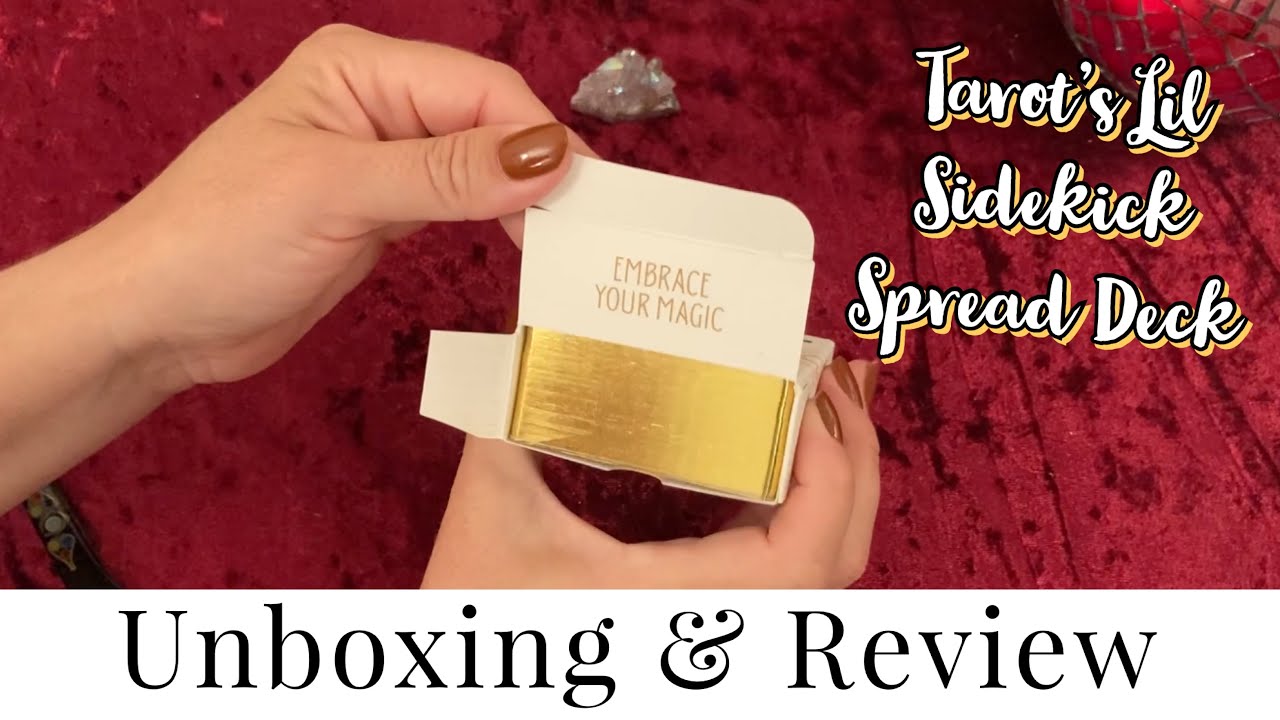 Tarot’s Lil Sidekick Spread Deck Unboxing and Review - YouTube