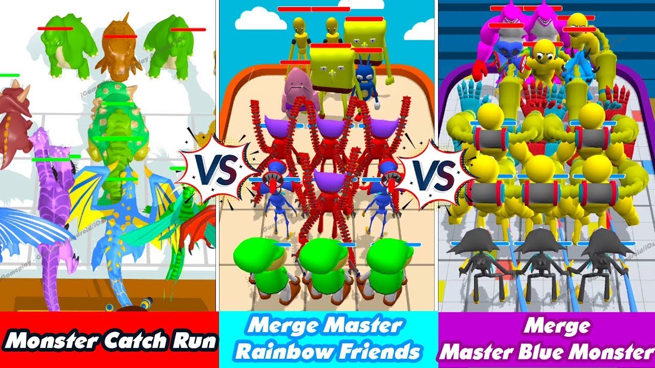 Monster Catch Run level 695-700 - YouTube
