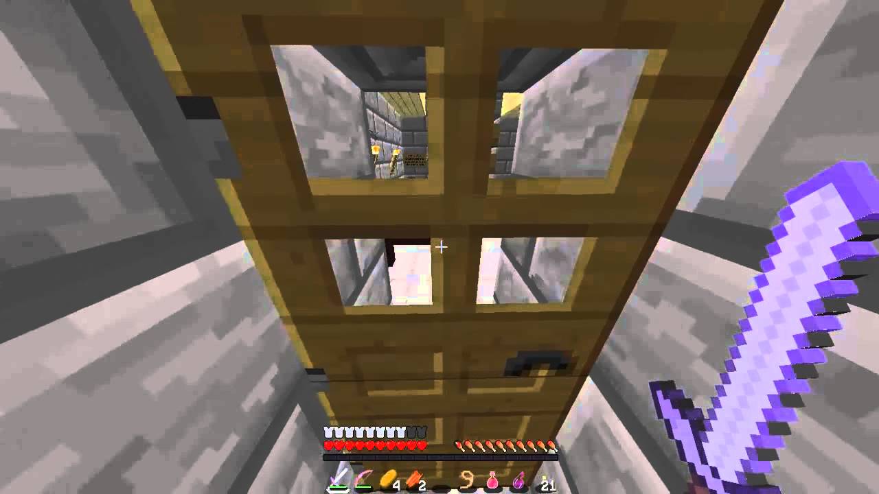 Minecraft: [Escape from Zanzer Tem's Dungeon]EP 3 - YouTube