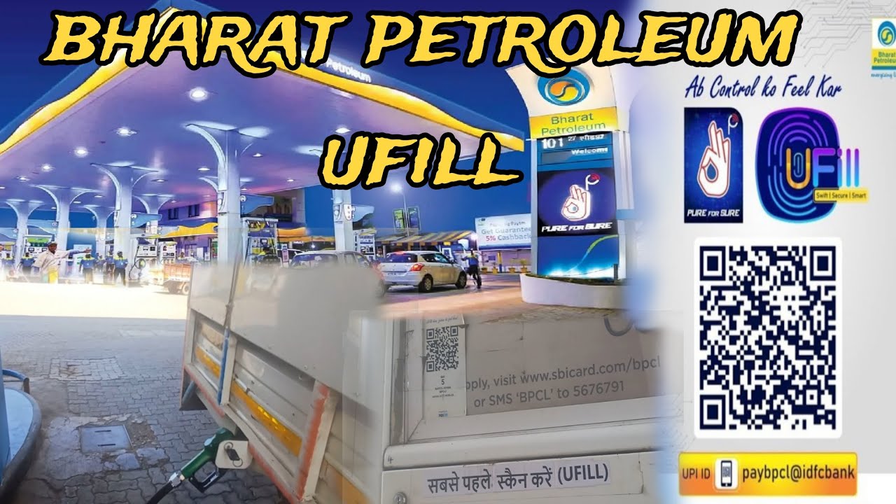Bharat petroleum ufill #automobile #vlog #Bharat petroleum #pickup ## ...