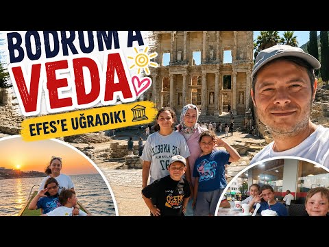 GOODBYE BODRUM 🌅 | WE STOPPED BY THE EPHESUS ANCIENT CITY ON THE WAY BACK 🚗