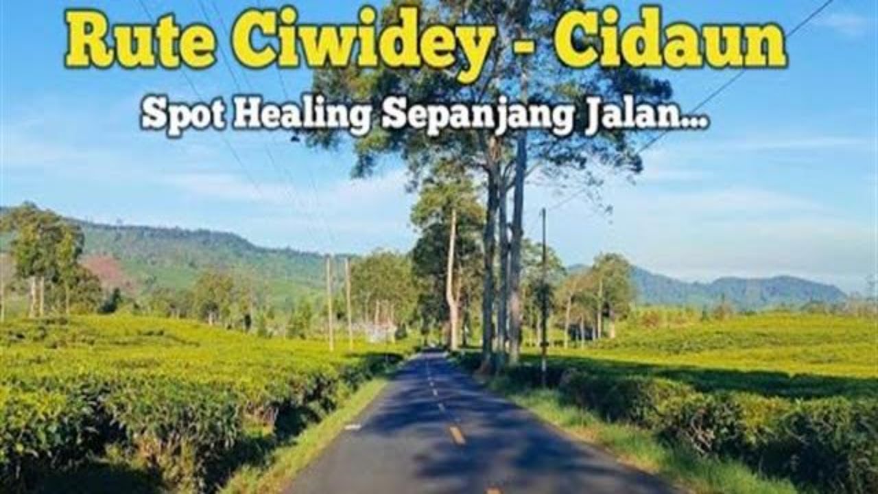 Rute Perjalanan ke GARUT SELATAN via CIWIDEY - YouTube