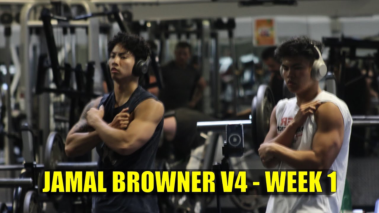 STARTING THE JAMAL BROWNER V4 PROGRAM - WEEK 1 - YouTube