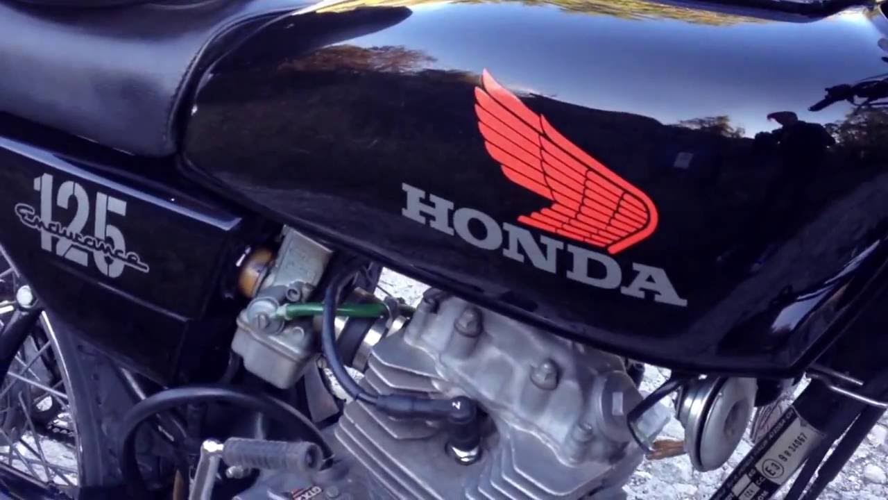 Honda CB 125 Endurance (J) - IAPI 1977 - YouTube