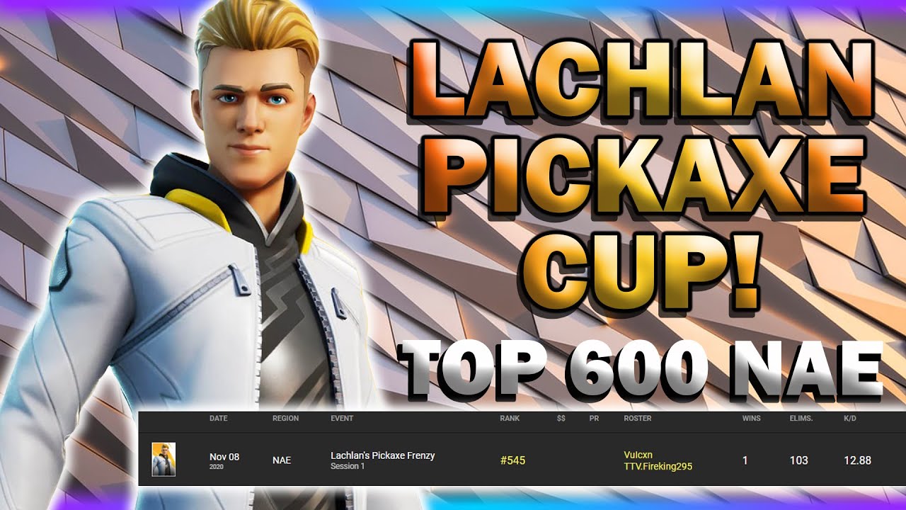 Inside the mind of a Pickaxe Pro! (TOP 600 NAE Lachlan Cup Gameplay ...