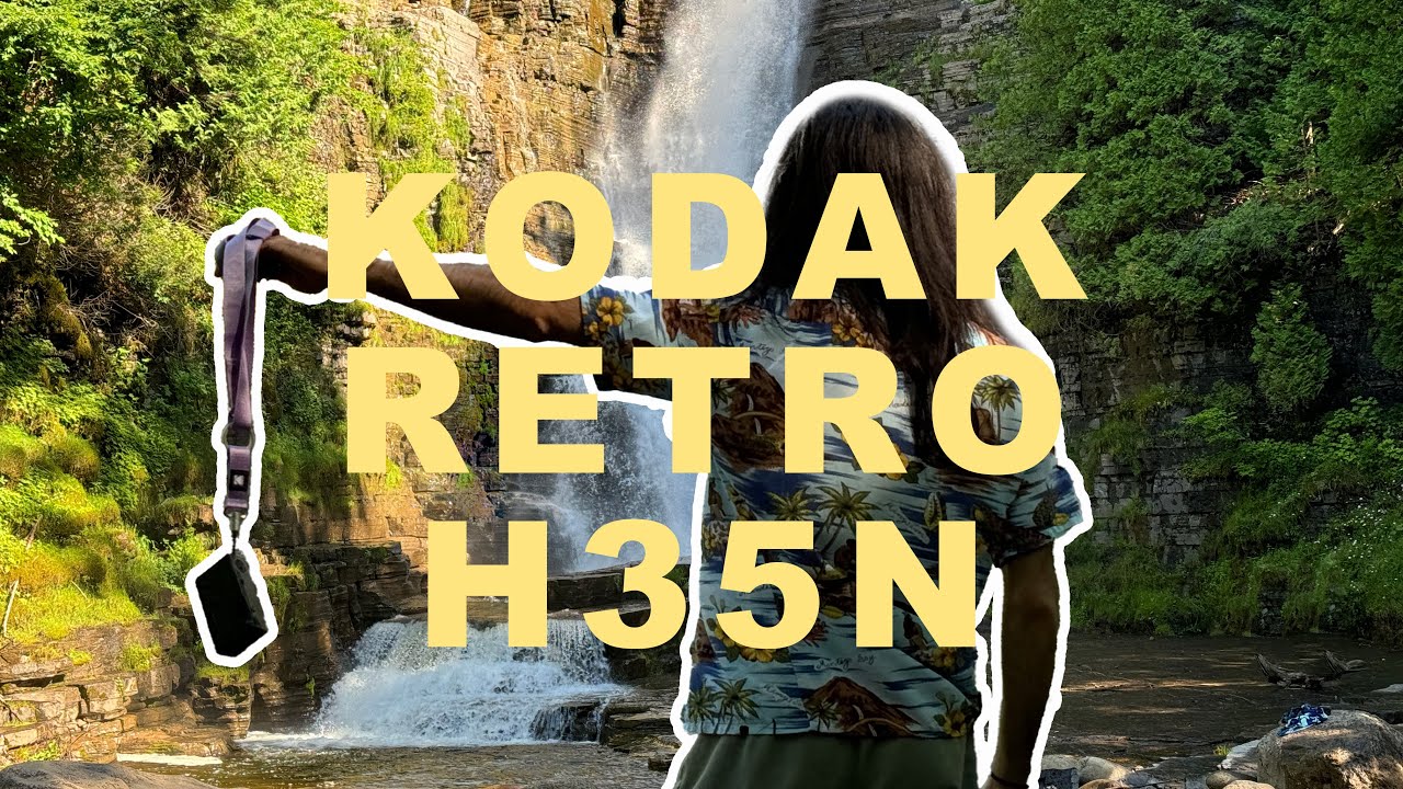 Kodak Retro EKTAR H35N Half Frame Film Camera + KODAK Multi-Purpose Camera Strap (Real World ...