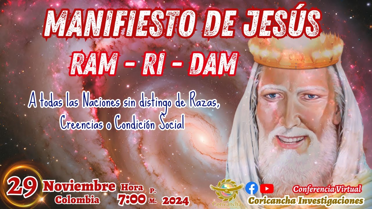MANIFIESTO DE JESÚS RAM - RI - DAM - YouTube