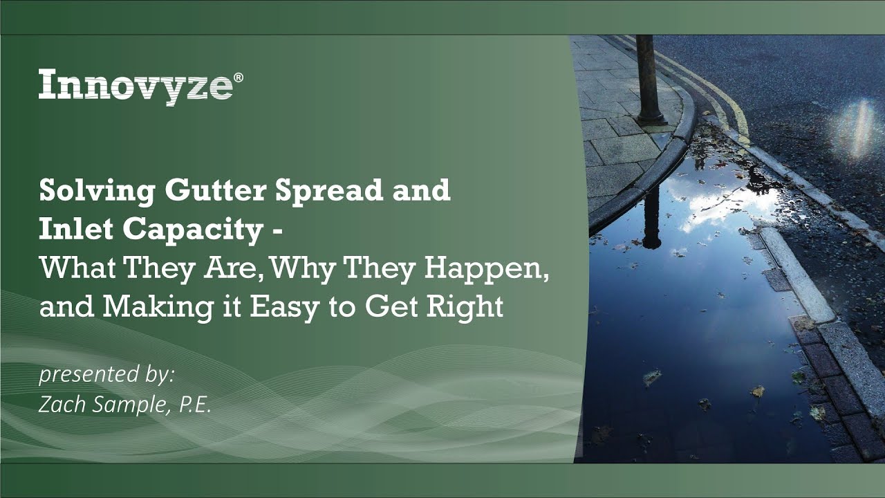 Solving Gutter Spread and Inlet Capacity – What they are, why they ...