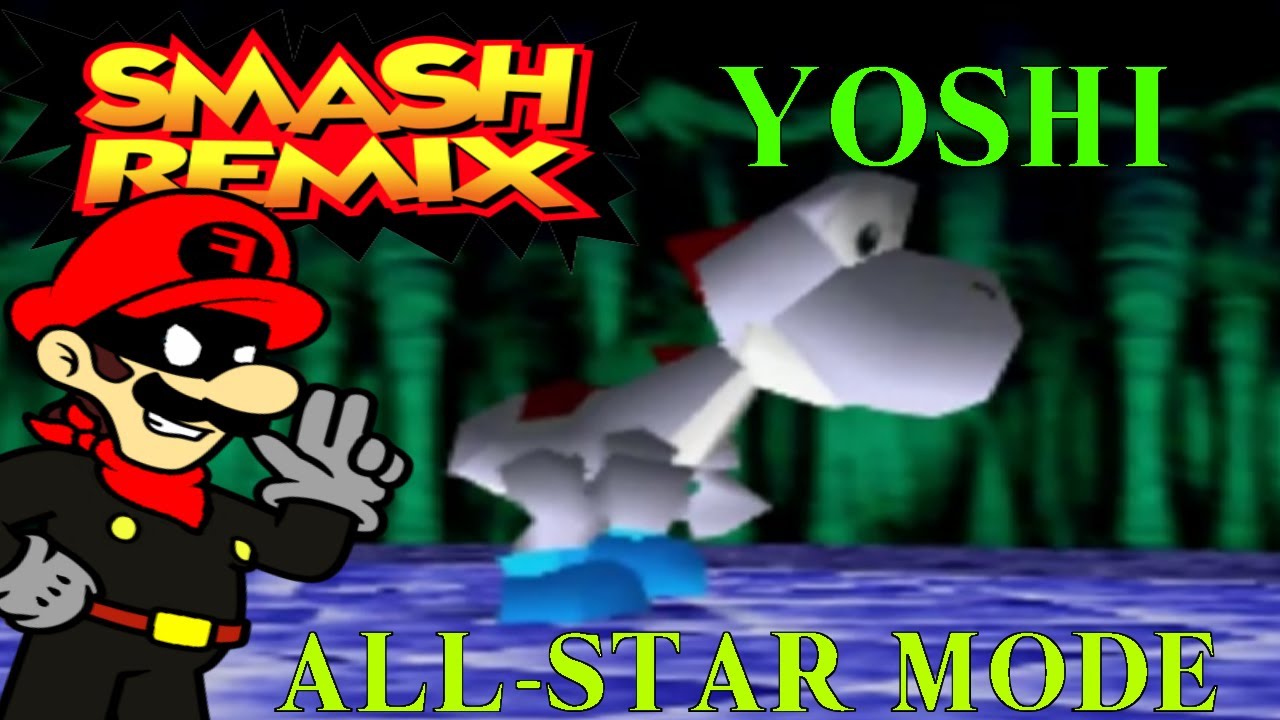 Smash Remix: All-Star Mode Yoshi Very Hard (No Continues) - YouTube