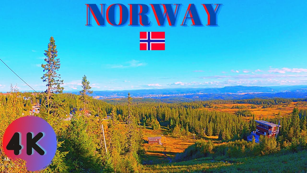 【4K】Walking Tour / Taking A Walk In NORWAY - Trondheim (Skistua ...