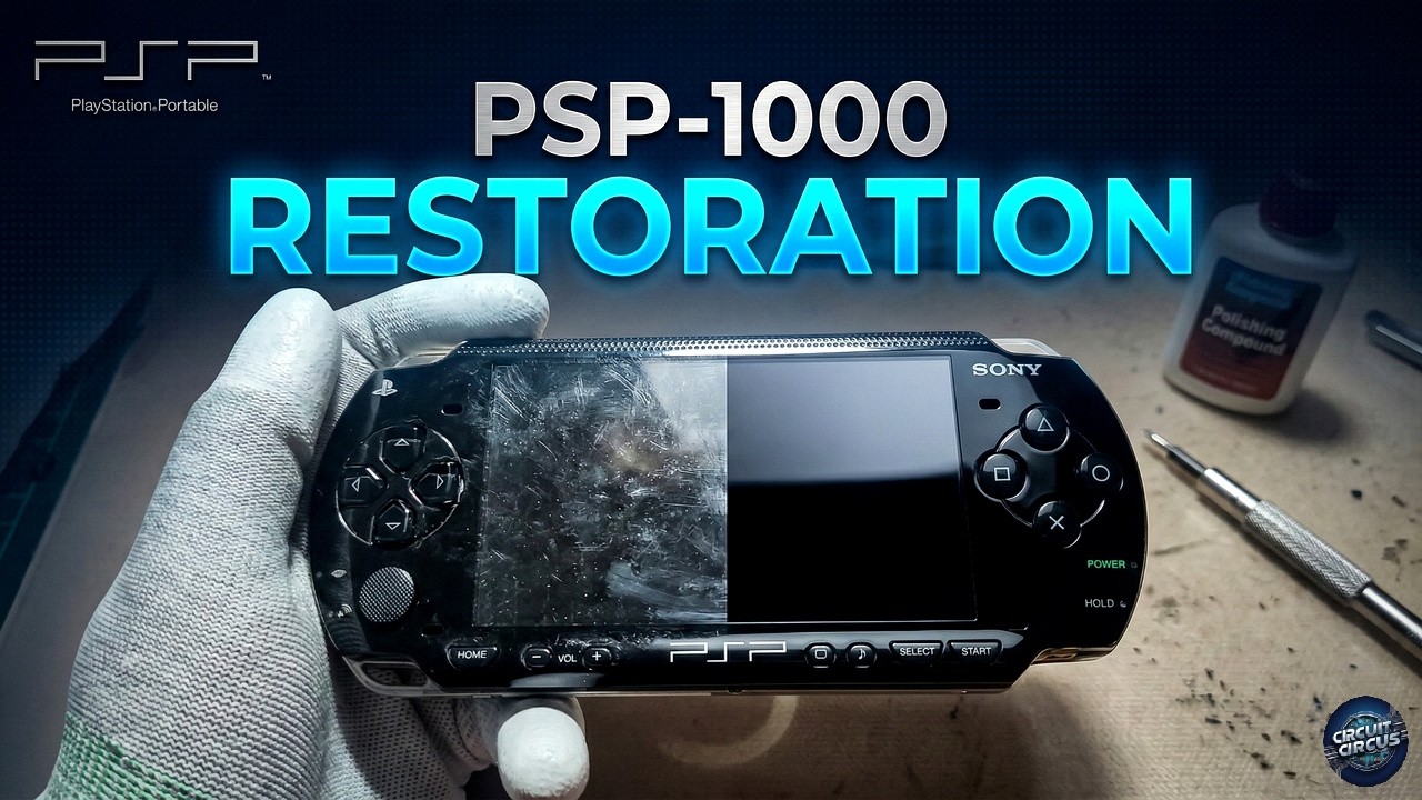 Bring Your Old PSP-1000 Back to Life - Fix/Restoration - YouTube
