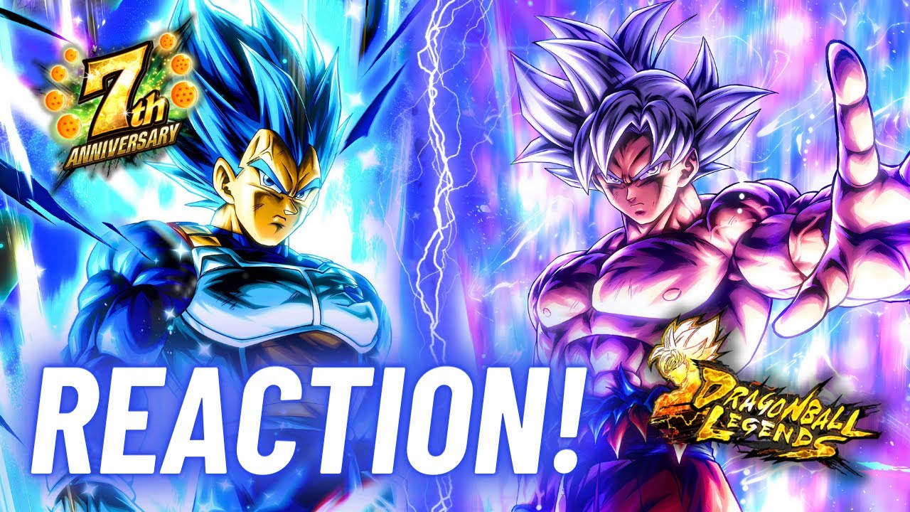 LF TRANSFORMIMG MUI GOKU AND SSBE VEGETA REVEAL AND REACTION!!! (Dragon ...