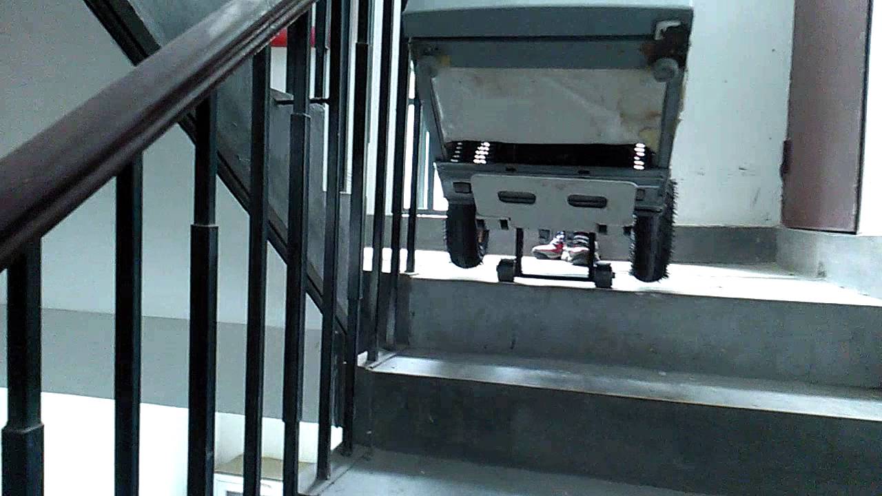 Lithium powered Electrical stair climber - YouTube