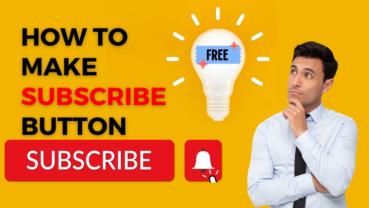 How To Make Subscribe Button Animation In Mobile || Subscribe Bell ...