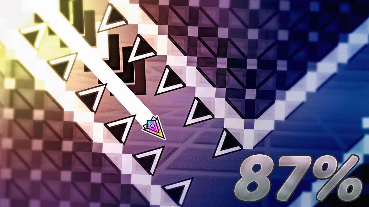 [ ️120] "Poltergeist" 87% [Progress #4 ¿final?] | Geometry Dash - YouTube