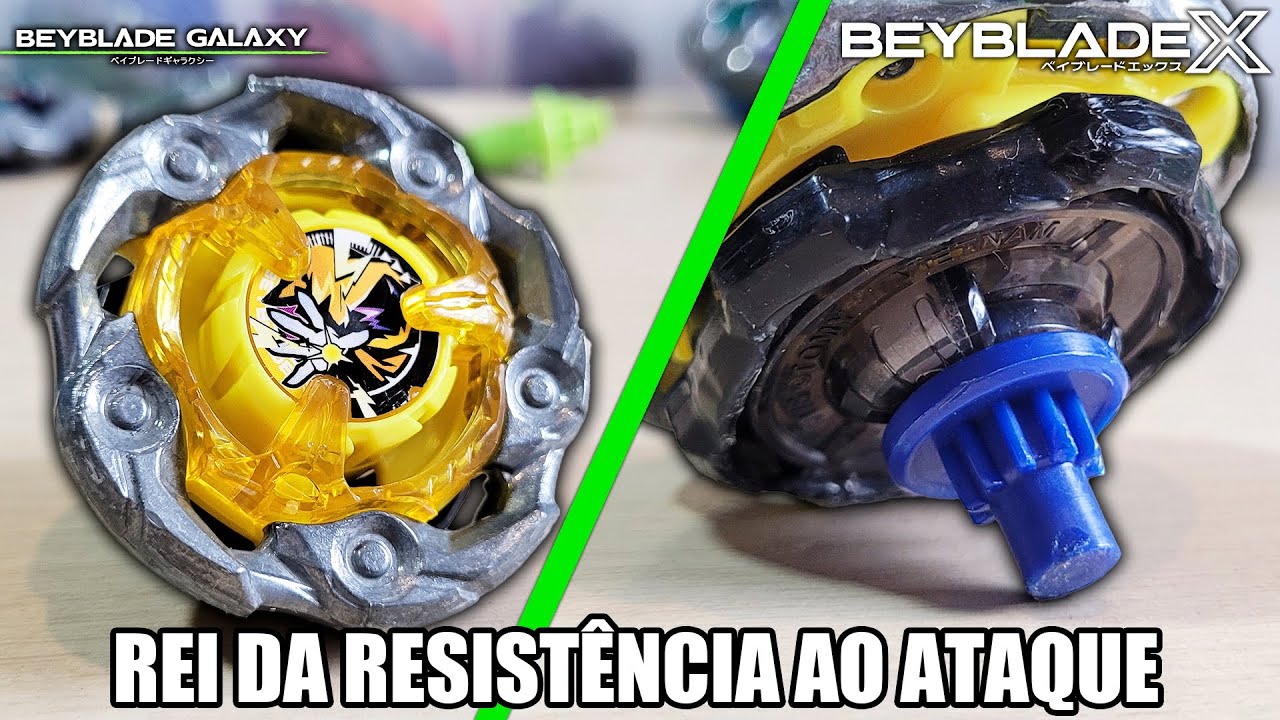 WIZARD ROD 5-60R o mestre da resistência ao ataque! [Beyblade X ベイブレードX ...