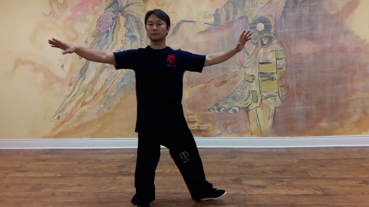 First Part of Yang Family Tai Chi - YouTube