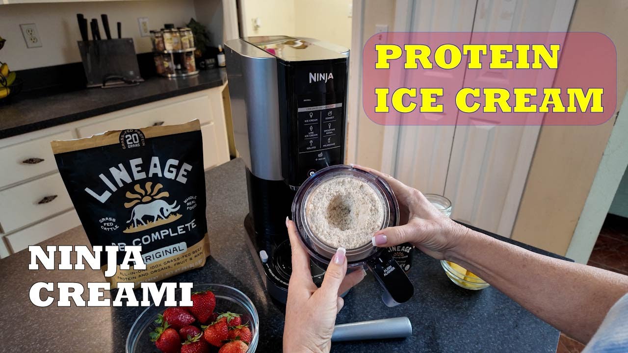 Creami Protein Powder Ice Cream - This is my recipe - YouTube