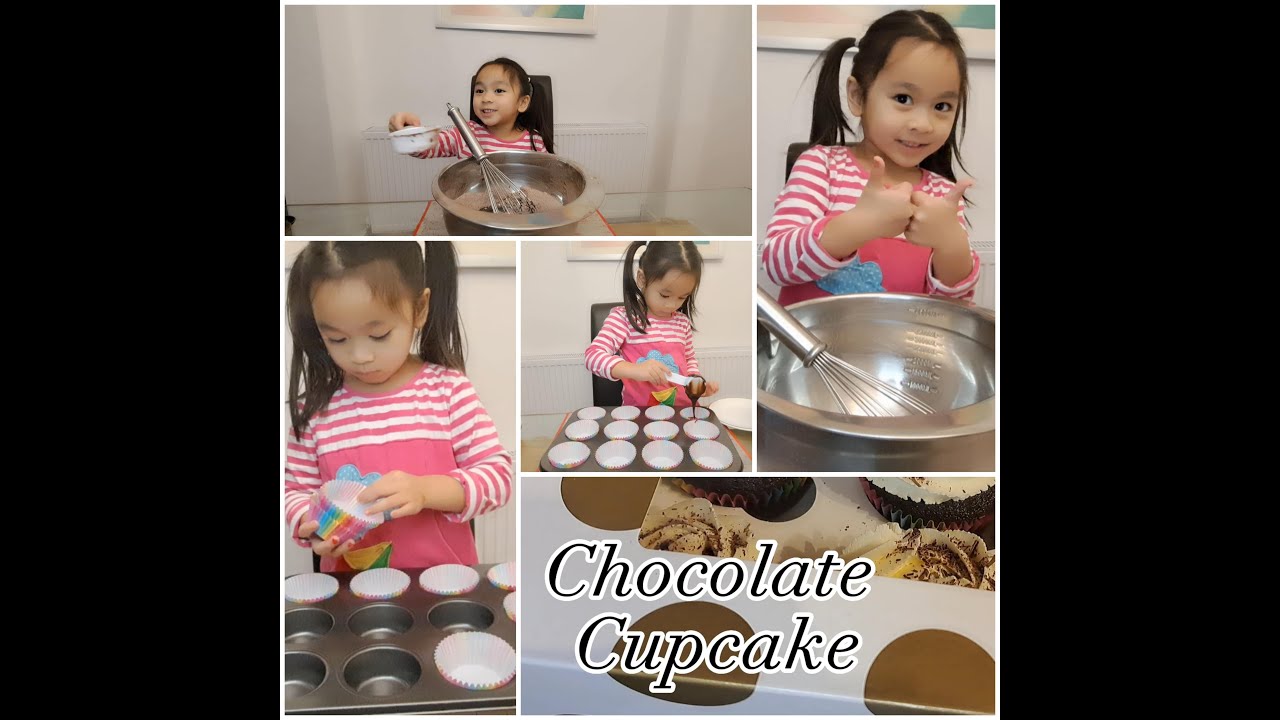 My Little Baker || Chocolate Cupcake - YouTube