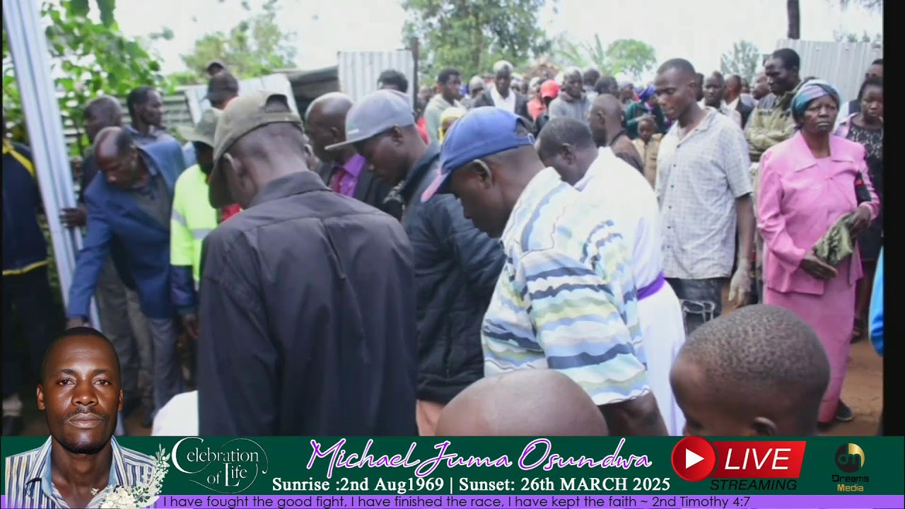 CELEBRATING THE LIFE OF MICHAEL JUMA OSUNDWA - YouTube