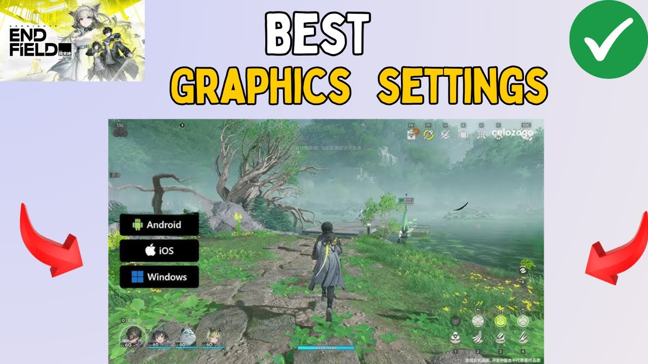 Arknights Endfield Best Graphics settings for Mid - low end mobiles ...