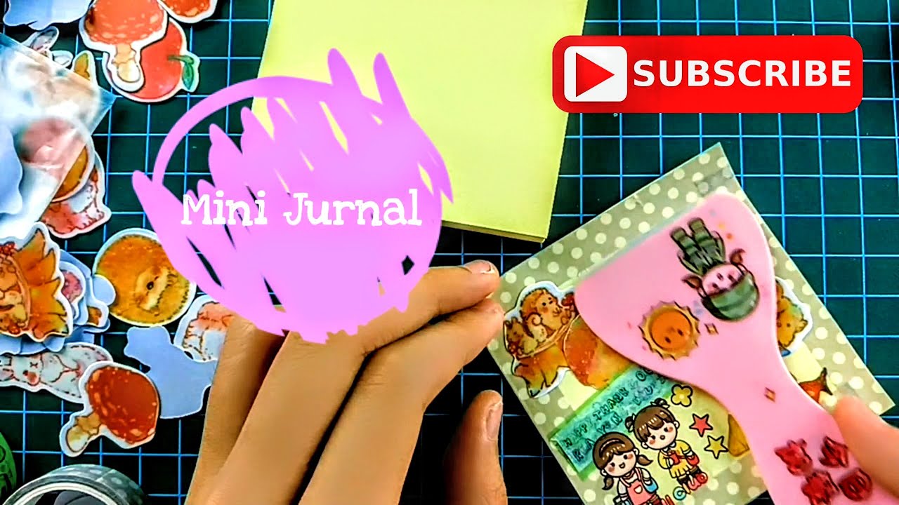 Cara membuat mini jurnal - YouTube