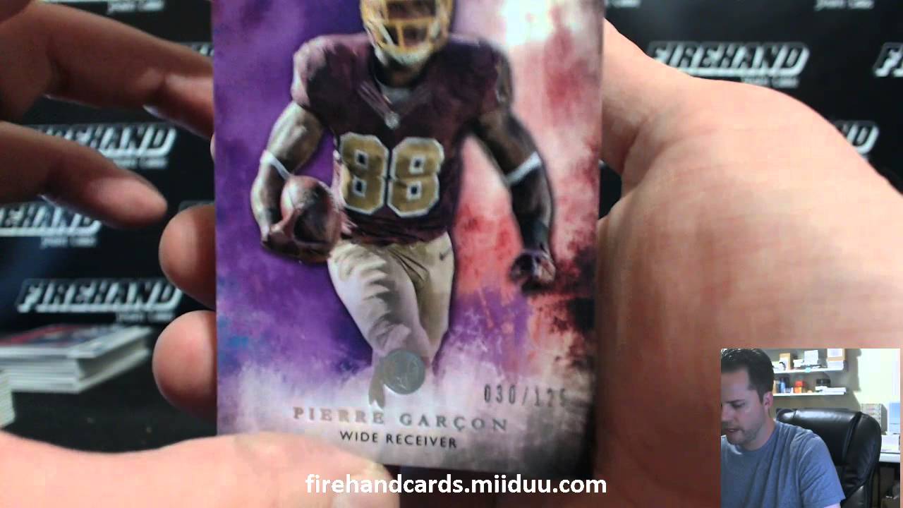 PYT #4 ~ 2015 Topps Inception Football 8 Box Case Break ~ 8/14/15 - YouTube