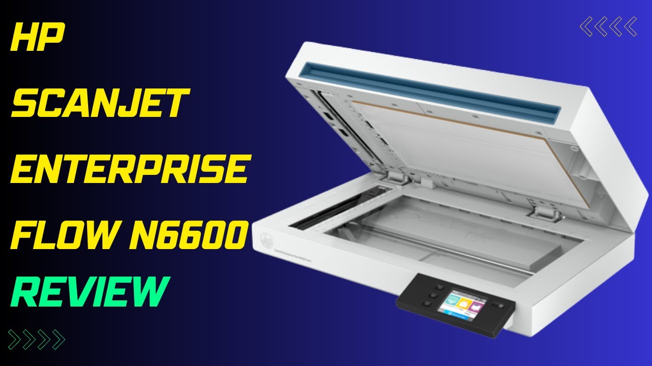 HP ScanJet Enterprise Flow N6600 fnw1: High-Performance Scanner for ...