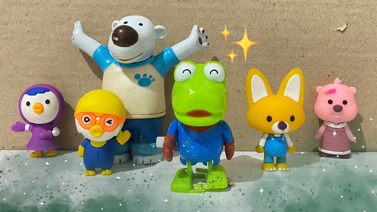 Robot Crong Mencari Pororo, Edi, Loopy, Poby, dan Patty - YouTube