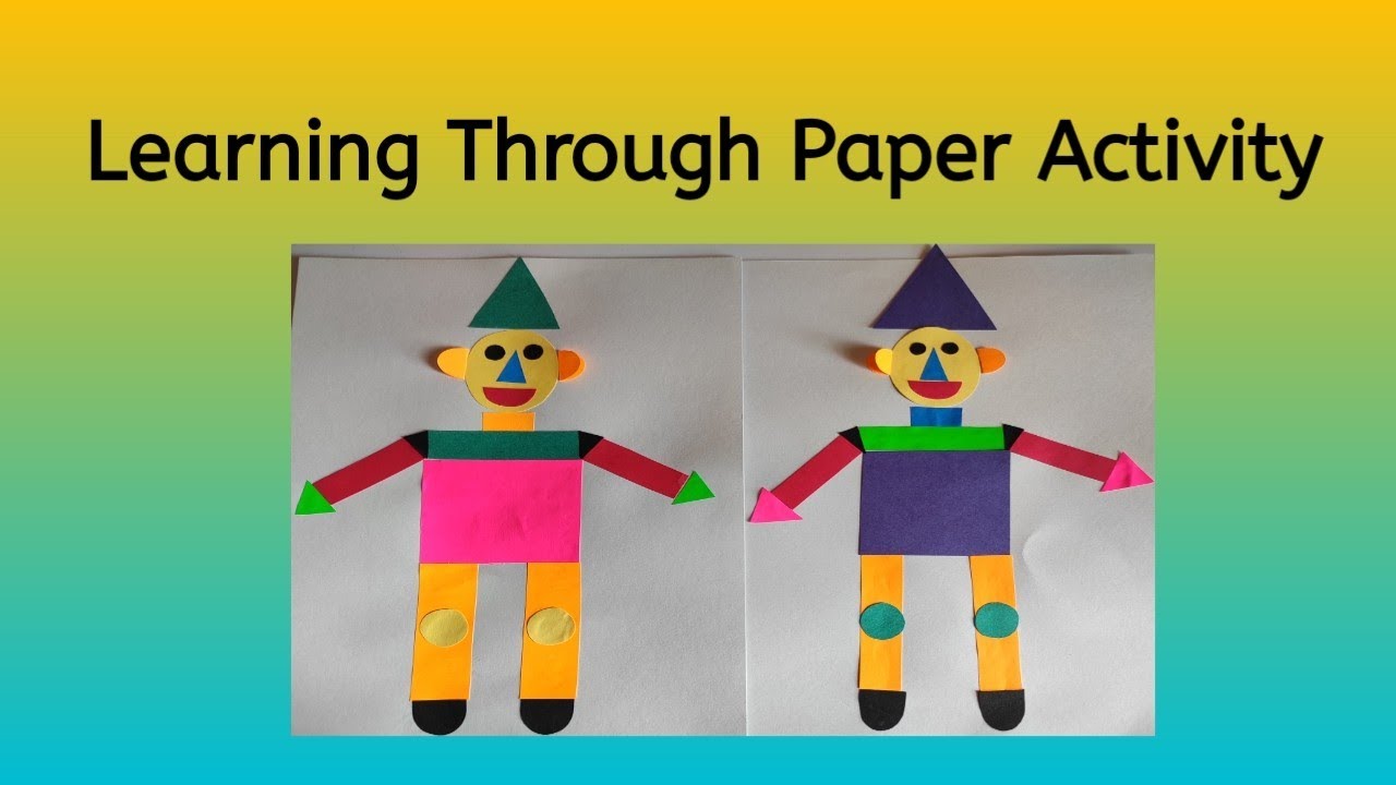 Maths tlm Shapes 🤡clown - YouTube