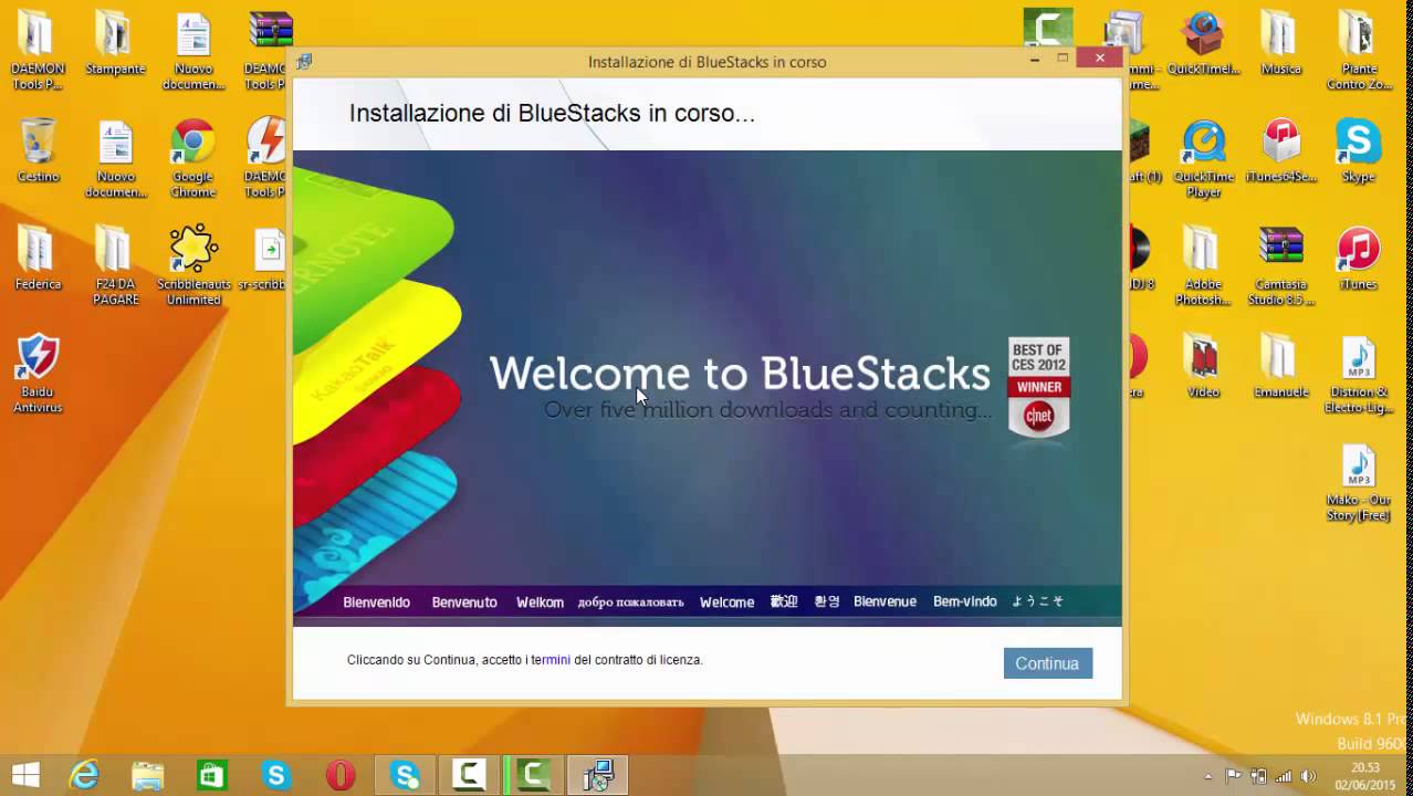 Tutorial #5 Come scaricare bluestacks (Emulatore tablet android) - YouTube