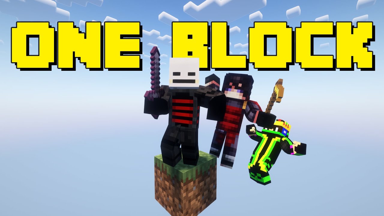 🔥Minecraft One block with friends.(DAY-3) - YouTube