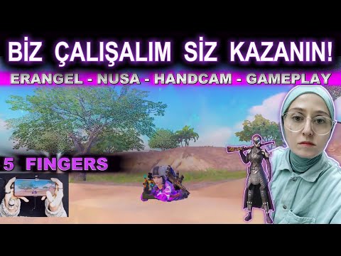 GÖNDƏRİN İŞLƏYƏK, SİZ QAZANDA!!! 1VS4 - 5 BARMAQ - HANDCAM - OYUN - PUBG MOBILE