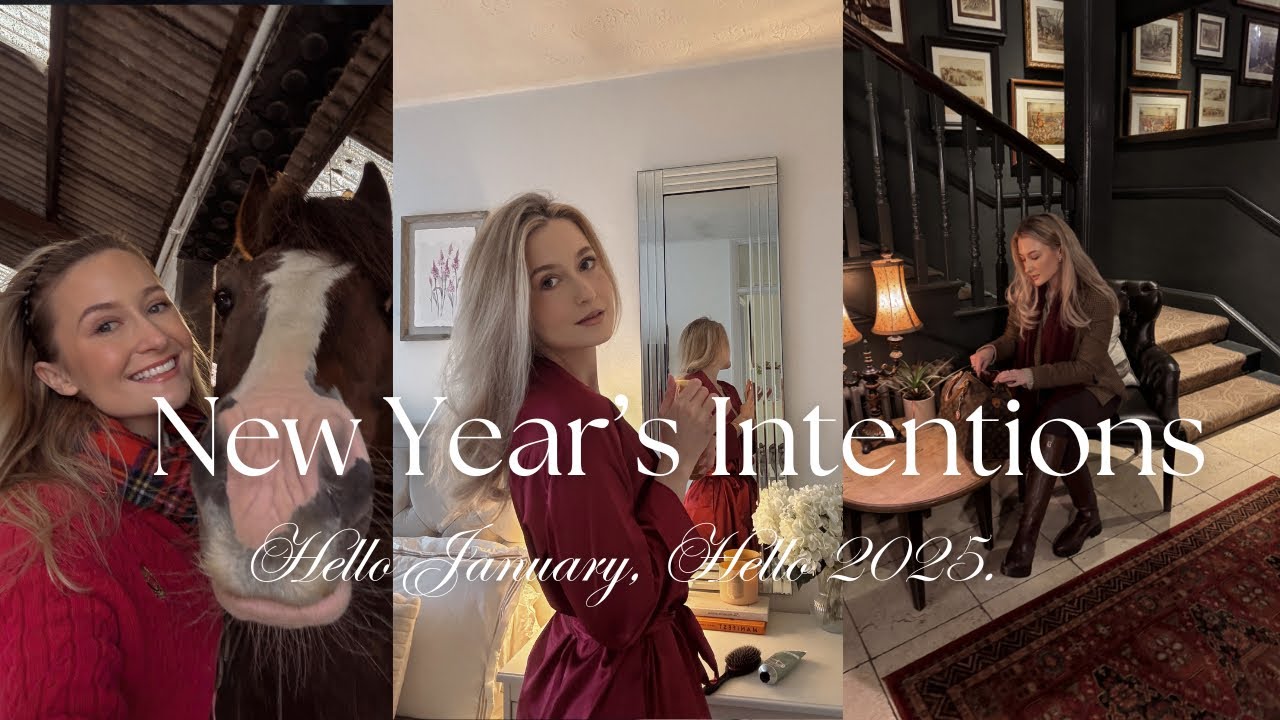 New Years Intentions | the first vlog of the year | Scarlet Martin ...