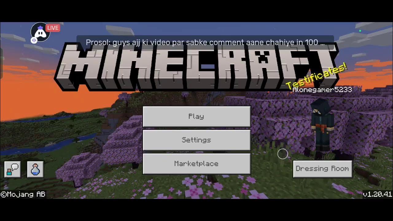 Minecraft Smp Java+Pocket Edition+Bedrock | Cracked World| Live Stream ...