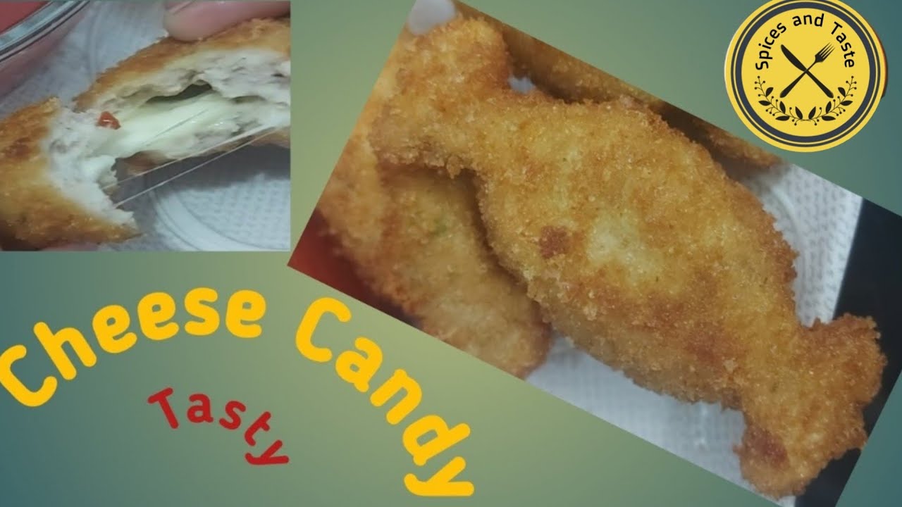 Cheese Candy recipe | How to make Chicken cheese candy at home- by ...