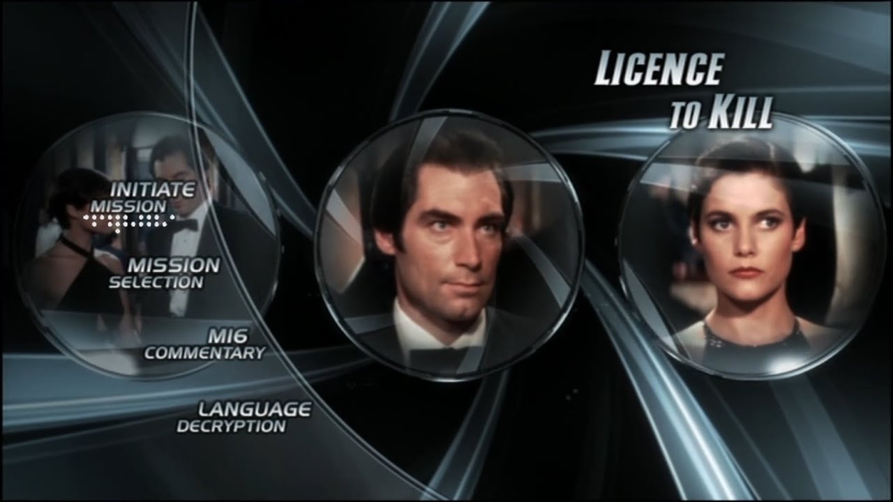 James Bond Ultimate Edition - Licence to Kill [Menu] - YouTube