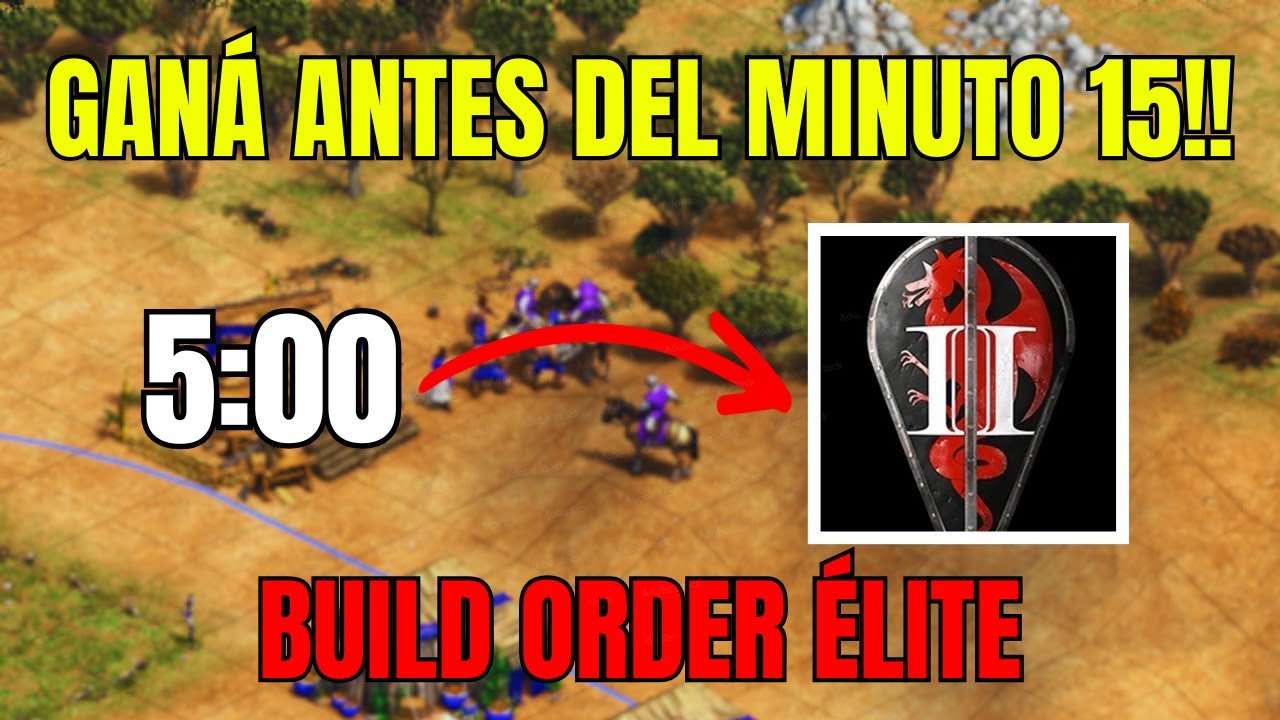 El mejor build order para dominar el meta en AoE2 - YouTube