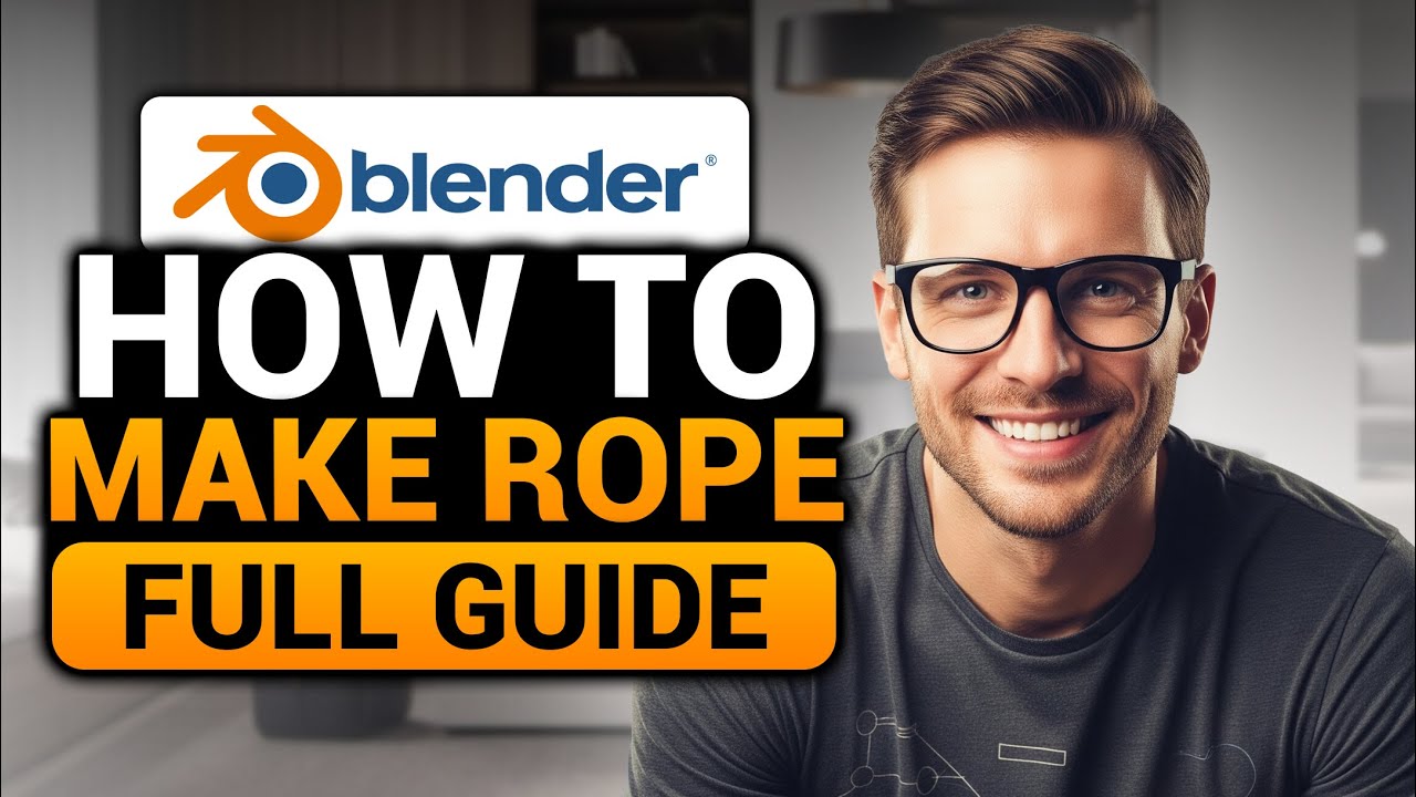 Rope in Blender (BEST FULL GUIDE) | Blender Rope | How To Make a Rope ...