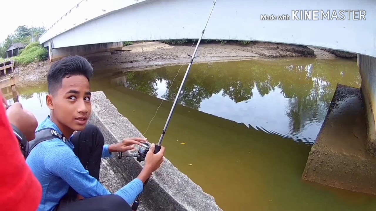 GASAK!!! MEMBURU SPESIS BERMISAI SUNGAI TENGLU - YouTube