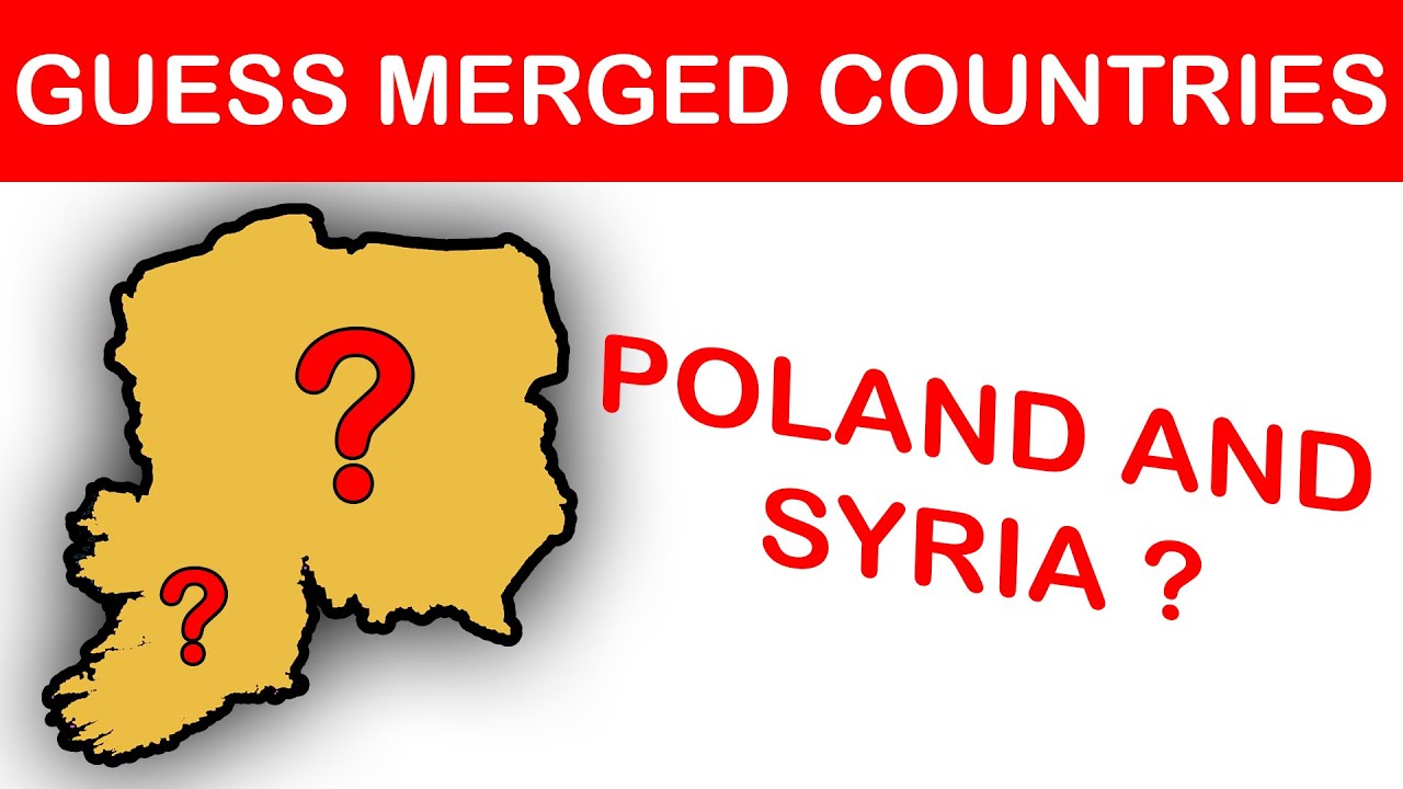 Guess The Two Mixed Countries || Country Quiz #2 - YouTube