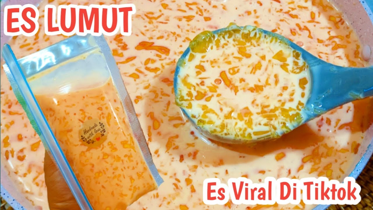 ES LUMUT VIRAL TIKTOK HITS DAN KEKINIAN BANGET ‼️BUATNYA MUDAH CUKUP DI ...