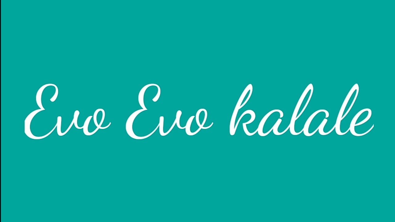 Evo Evo kalale song dance performance by Montessori student. - YouTube