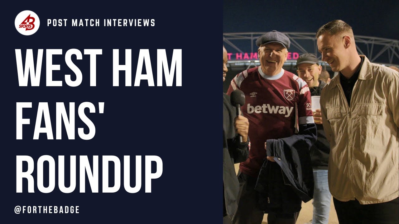 West Ham fan's share their thoughts...| West Ham 1-0 Manchester United ...