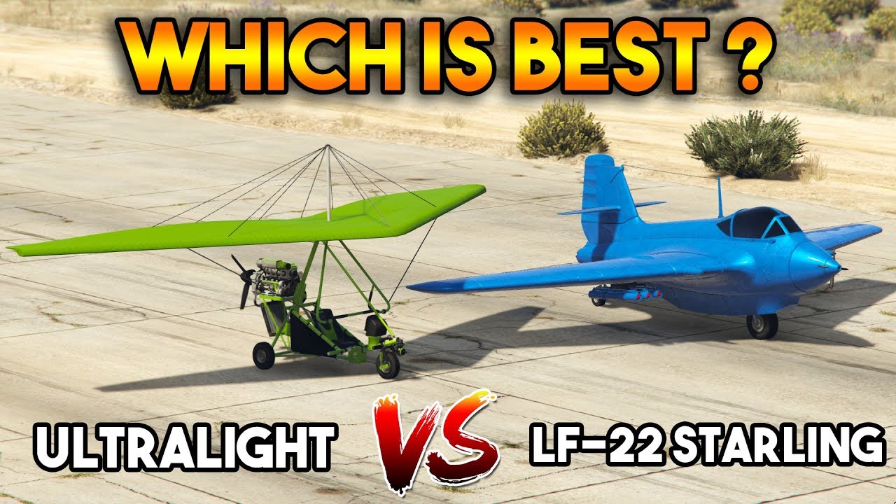 GTA 5 ONLINE : LF-22 STARLING VS ULTRALIGHT (WHICH IS BEST?) - YouTube