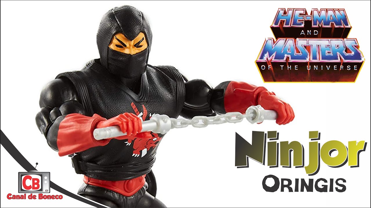 MOTU - Ninjor Review / Masters of the Universe Origins. - YouTube